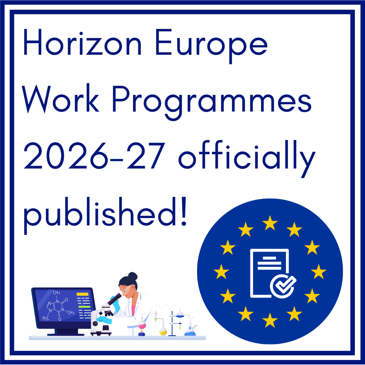 Horizon Europe Work Programmes 2026-27 officially published! - ZEUSS ...